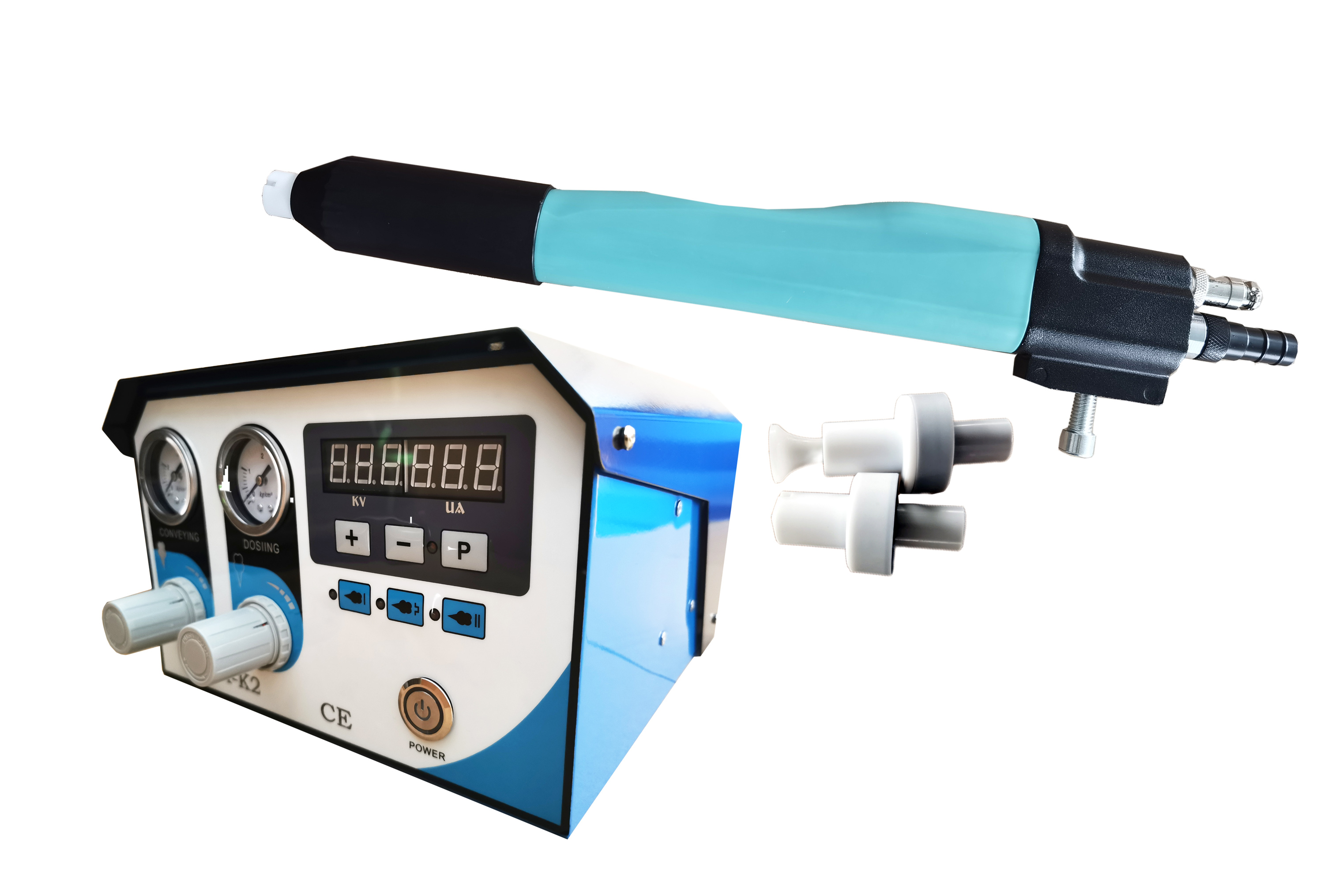 automatic gun powder coating system